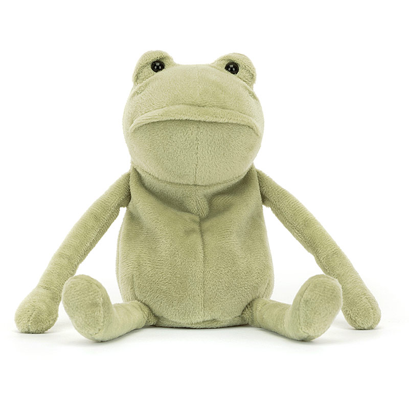 Jellycat Fergus Frog | plushpaws.co.uk