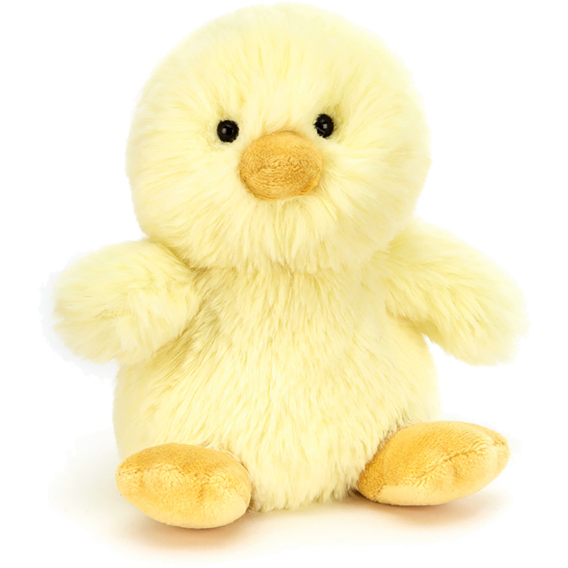 Jellycat Fluffster Yellow Chick | plushpaws.co.uk
