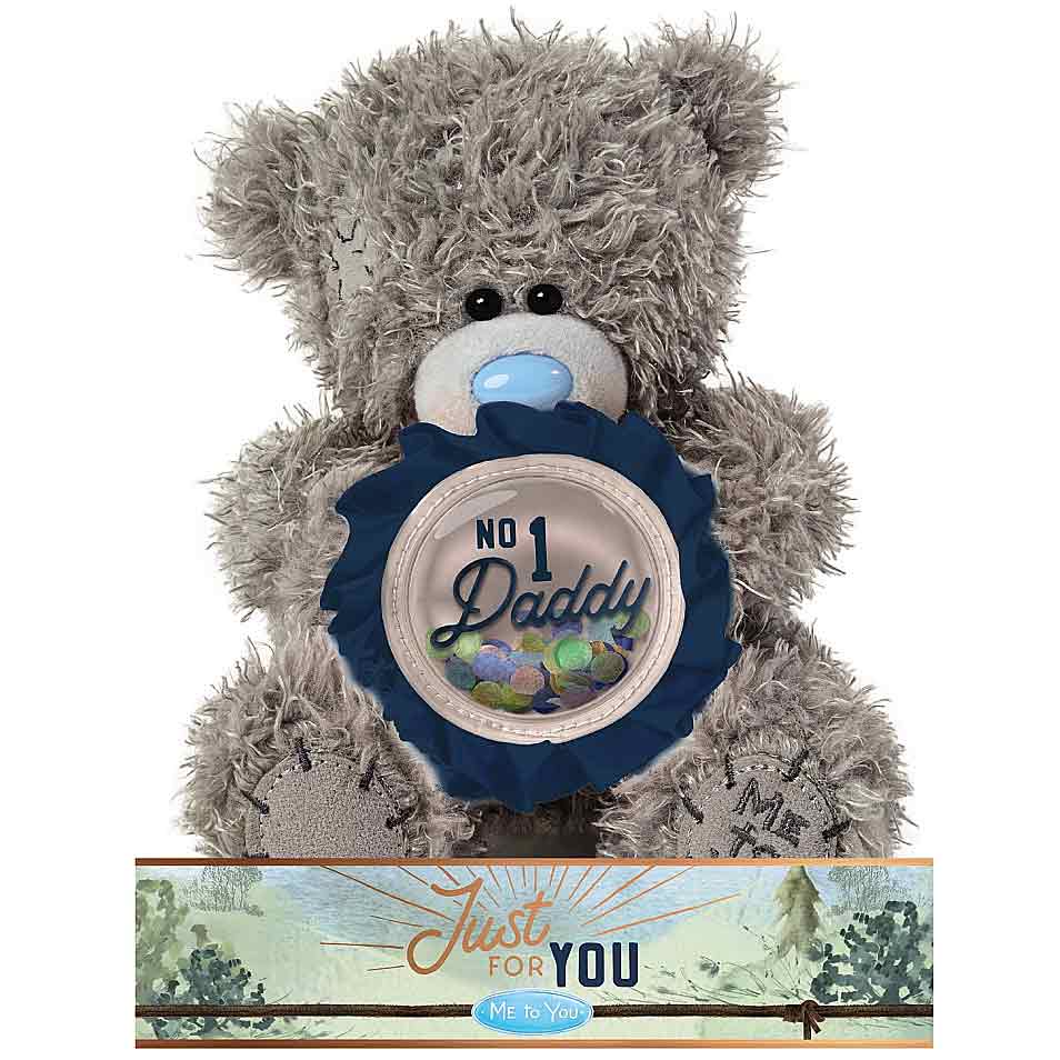 Me to You No. 1 Daddy Tatty Teddy Bear | plushpaws.co.uk