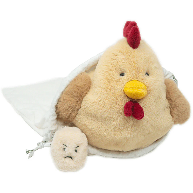 Fuzzy Stars Chicken and Egg | plushpaws.co.uk