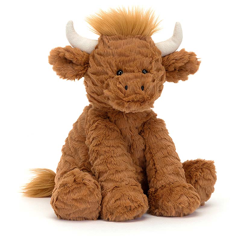 Jellycat Fuddlewuddle Highland Cow | plushpaws.co.uk