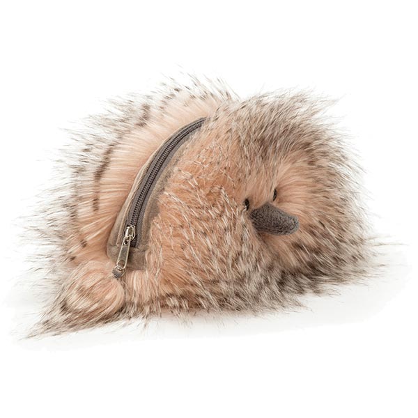 Jellycat Glad to be Me Fluffy Ostrich Bag | plushpaws.co.uk