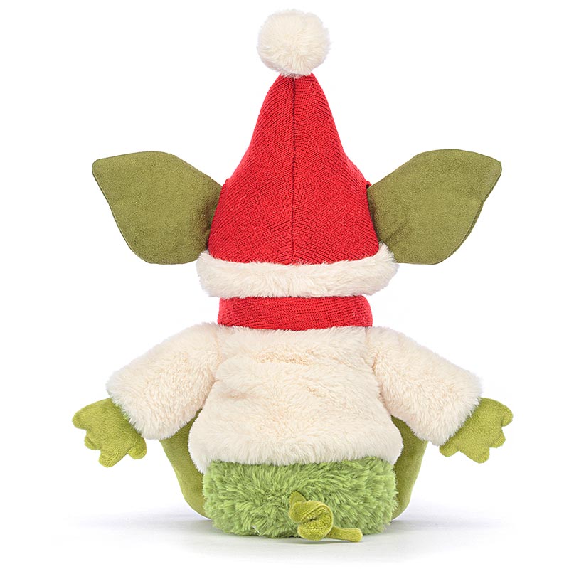 Jellycat Christmas Grizzo Gremlin | plushpaws.co.uk