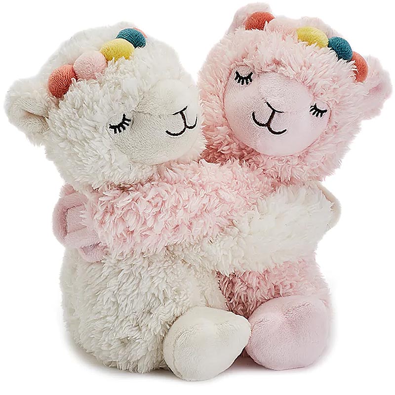 Warmies Cozy Plush Microwavable Warm Hugs Llamas | plushpaws.co.uk