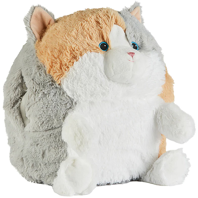 Warmies Microwavable Supersized Handwarmer Cat Muff | plushpaws.co.uk