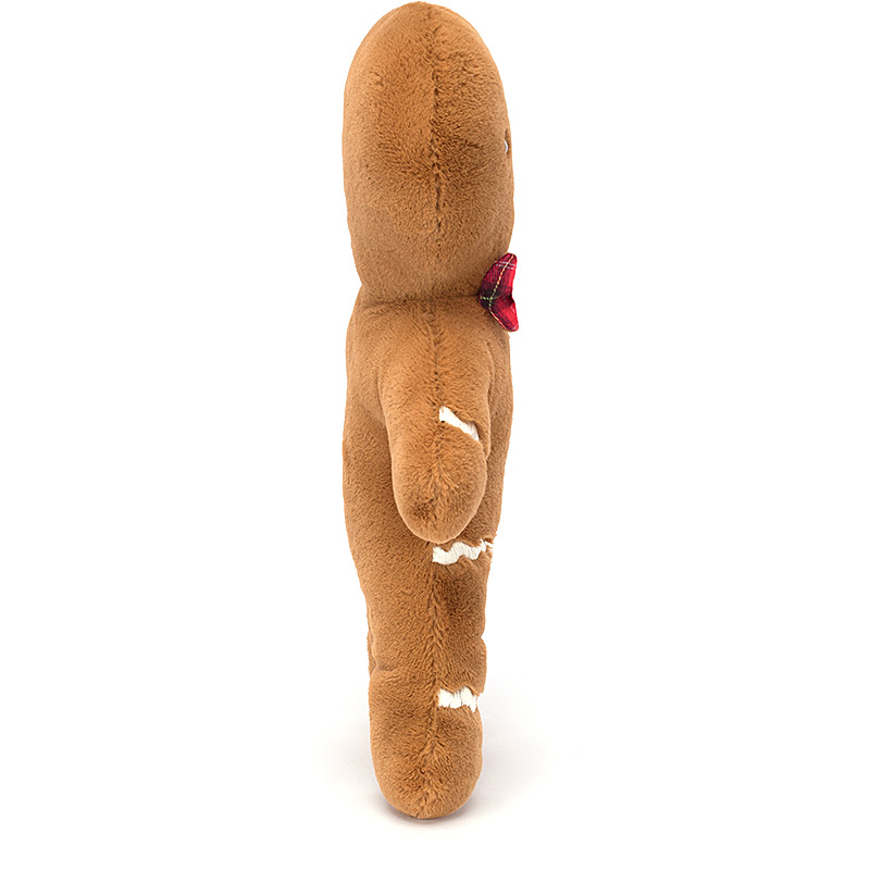 Jellycat Jolly Gingerbread Tartan Fred | plushpaws.co.uk