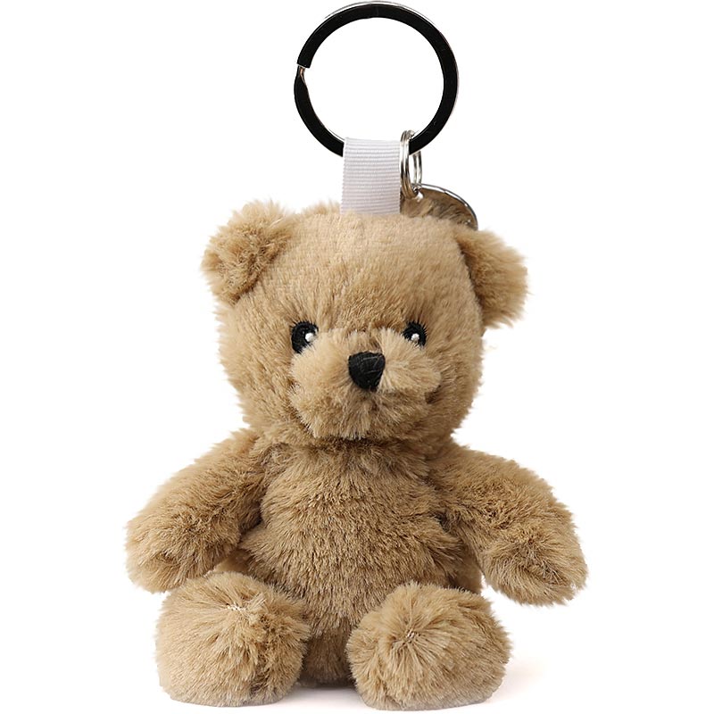 Warmies Brown Bear Keyring | plushpaws.co.uk