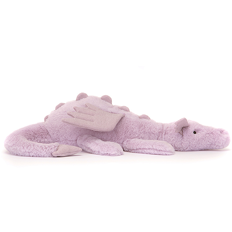 Jellycat Lavender Dragon | plushpaws.co.uk