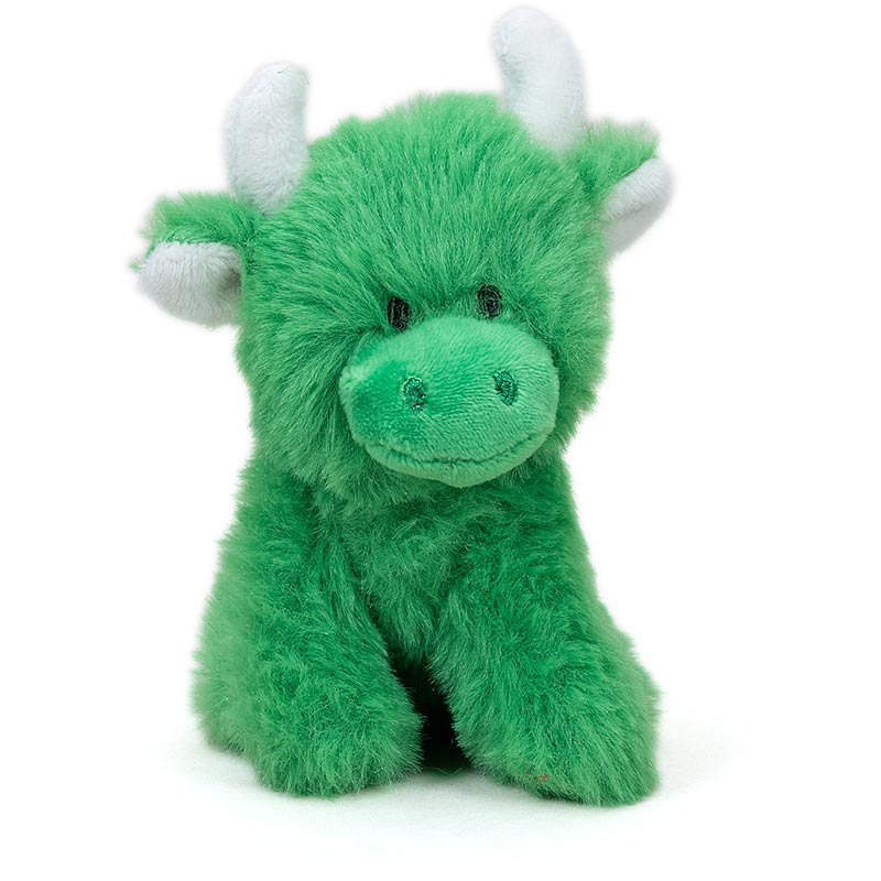 Jomanda Highland Green Coo | plushpaws.co.uk