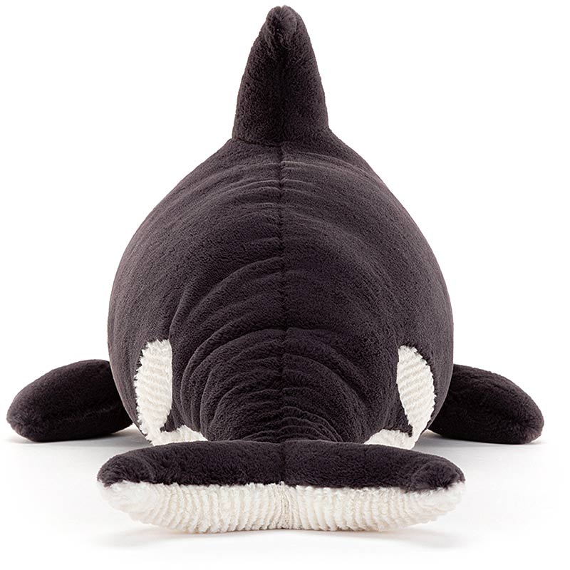 Jellycat Ollivander the Orca Whale | plushpaws.co.uk