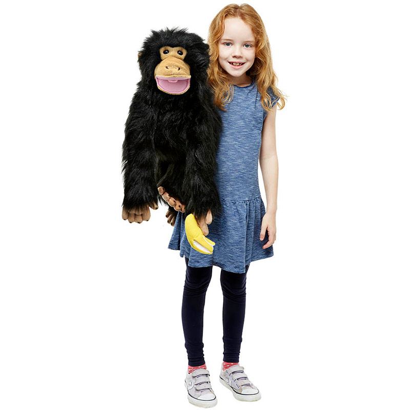 The Puppet Company Chimp Hand Puppet | plushpaws.co.uk