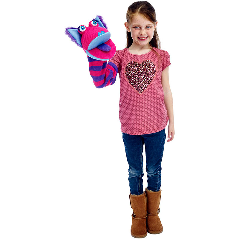 The Puppet Company Sockettes Kitty Hand Puppet | plushpaws.co.uk