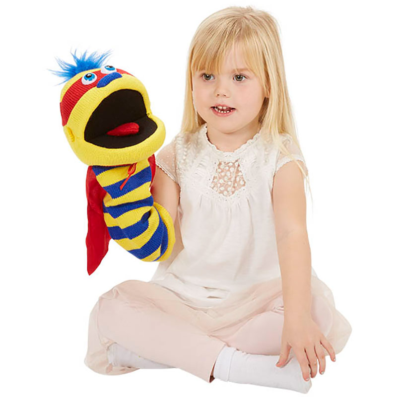 The Puppet Company Sockettes Zap Hand Puppet | plushpaws.co.uk