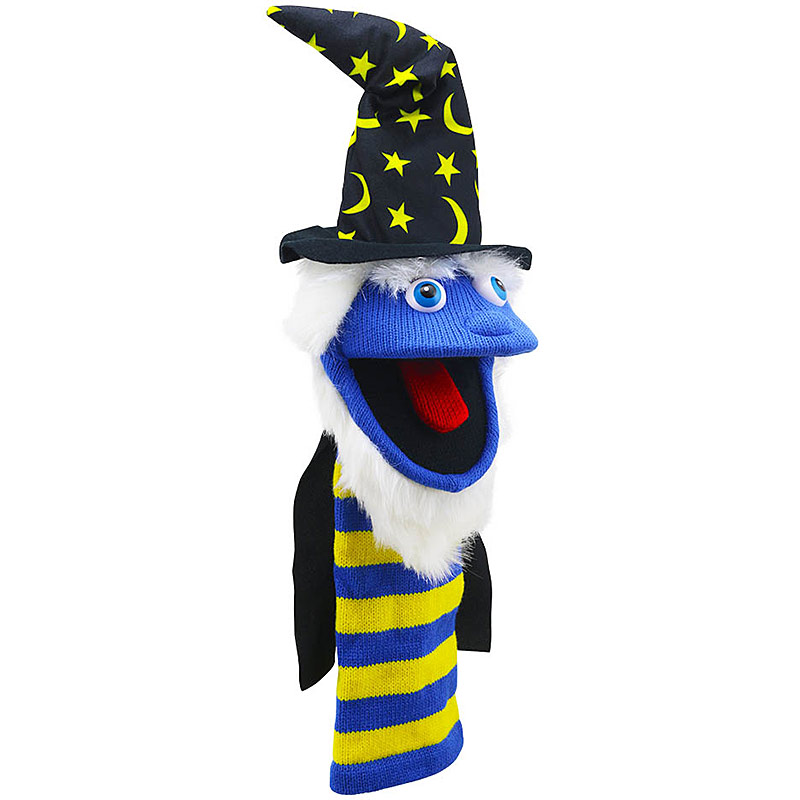 The Puppet Company Sockettes Wizard Hand Puppet | plushpaws.co.uk