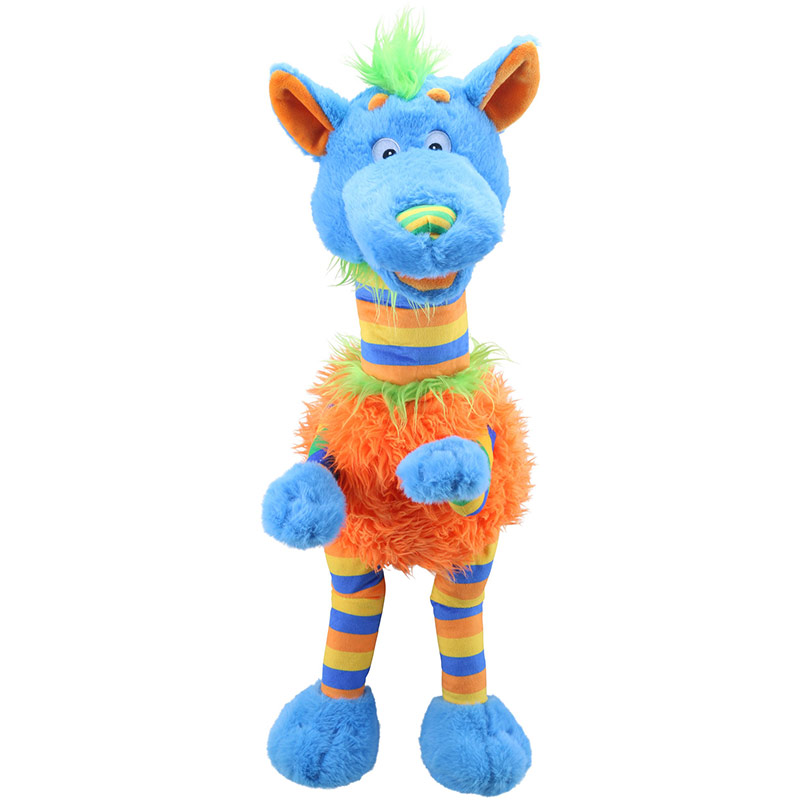 The Puppet Company Doodad Wolf Hand Puppet | plushpaws.co.uk