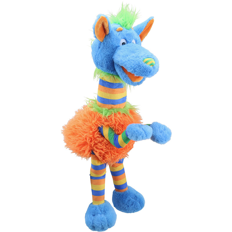 The Puppet Company Doodad Wolf Hand Puppet | plushpaws.co.uk