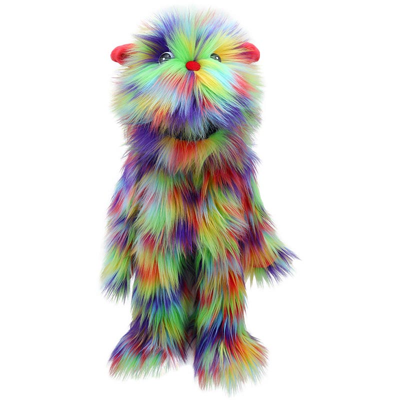 The Puppet Company Rainbow Monster Hand Puppet | Plushpaws