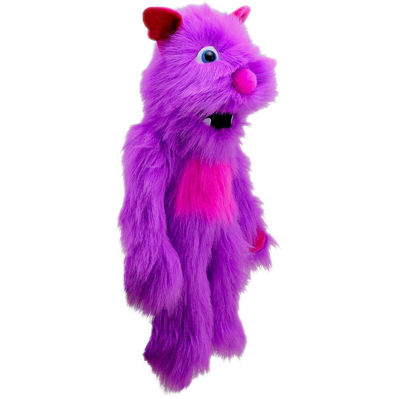 The Puppet Company Purple Monster Hand Puppet | plushpaws.co.uk