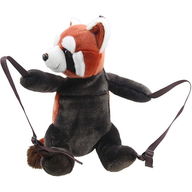 The Puppet Company Red Panda Backpack | Plushpaws