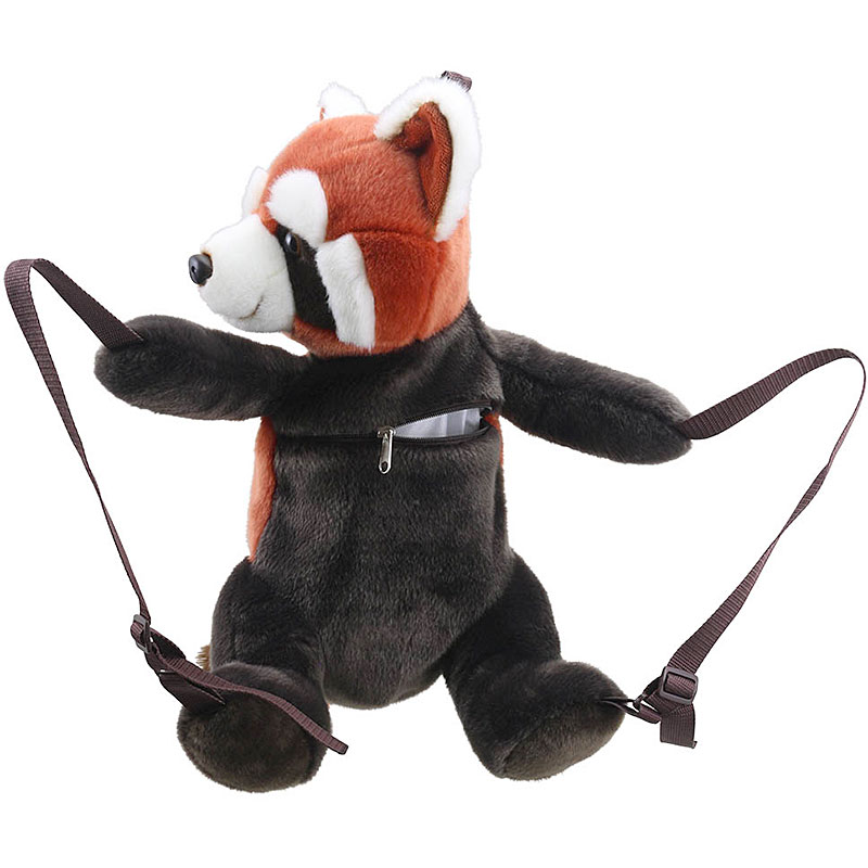 The Puppet Company Red Panda Backpack | Plushpaws