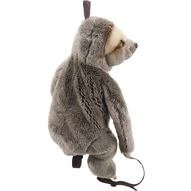 The Puppet Sleepy Sloth Backpack | plushpaws.co.uk