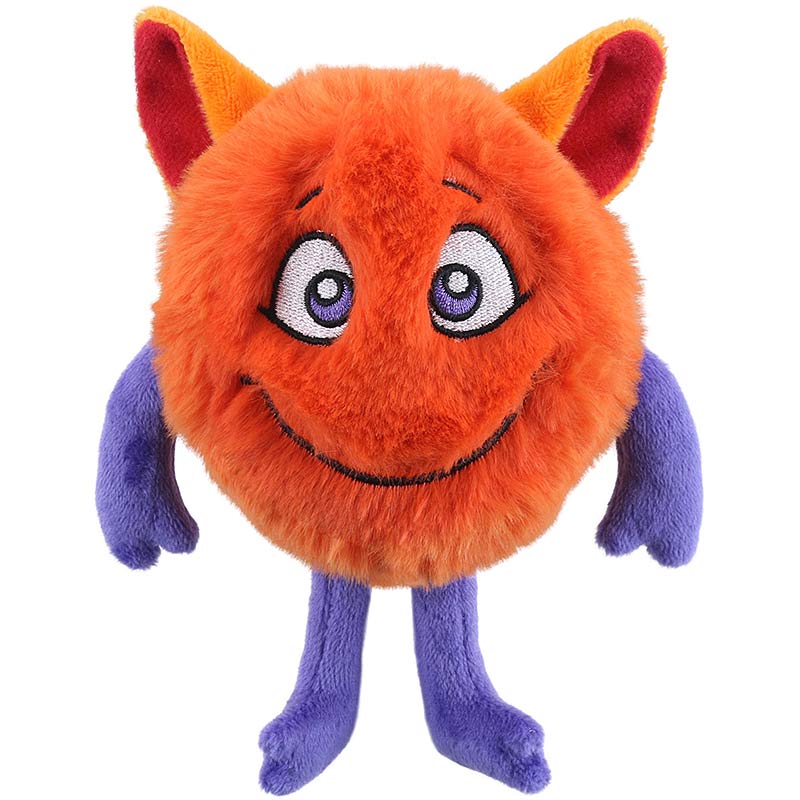 The Puppet Company Micro-Monsters Womp Orange Finger Puppet | plushpaws ...