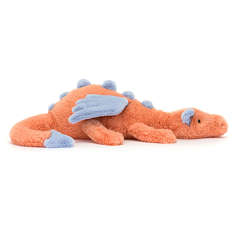 Jellycat Persimmon Snow Dragon | plushpaws.co.uk