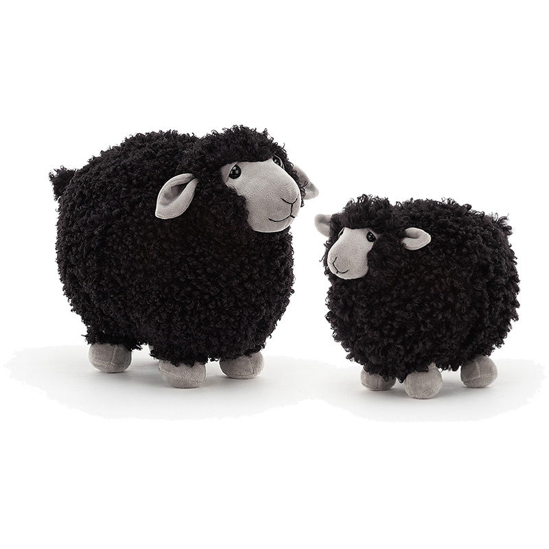 Jellycat Rolbie Black Sheep | plushpaws.co.uk
