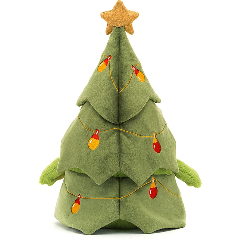 Jellycat Christmas Tree Ricky Rain Frog | plushpaws.co.uk