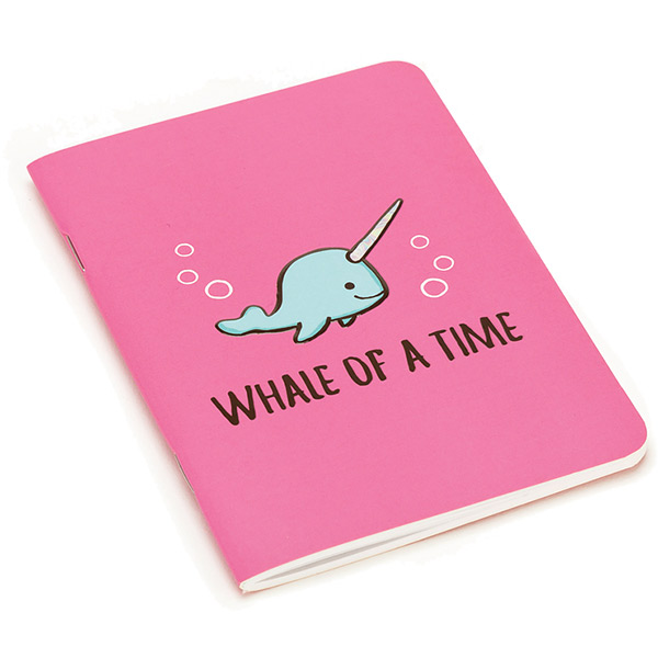Jellycat Seas the Day Fuchsia A6 Notebook | plushpaws.co.uk