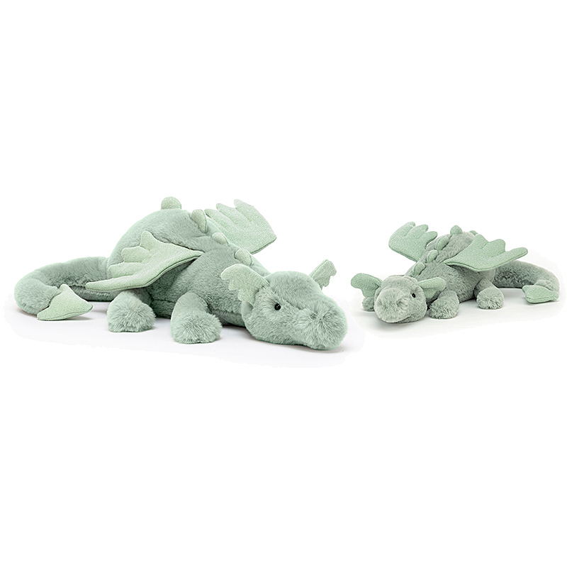 Jellycat Sage Dragon | plushpaws.co.uk