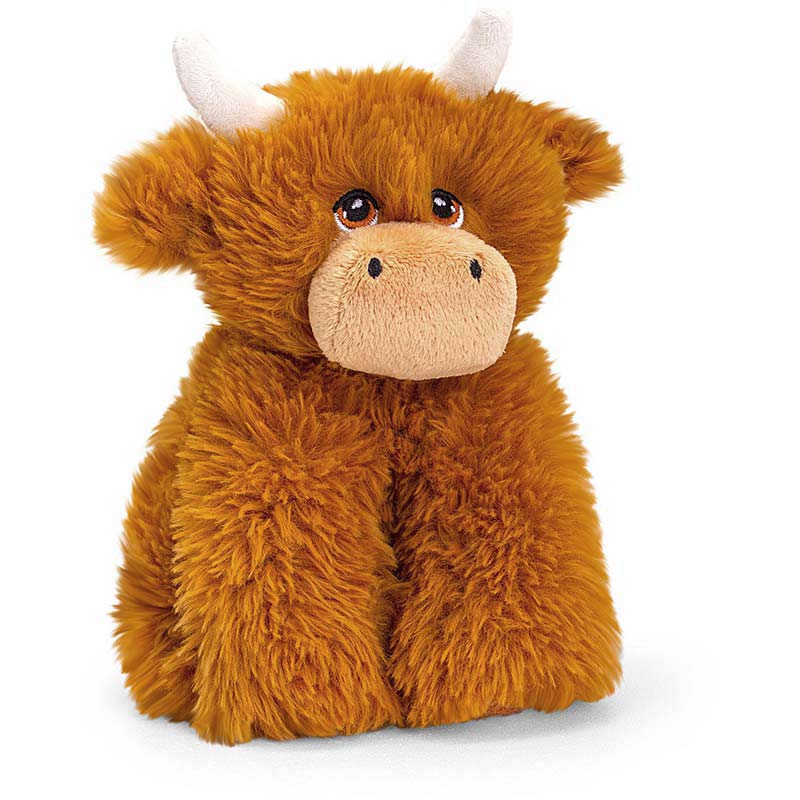 Keel Toys Keeleco Highland Cow | plushpaws.co.uk