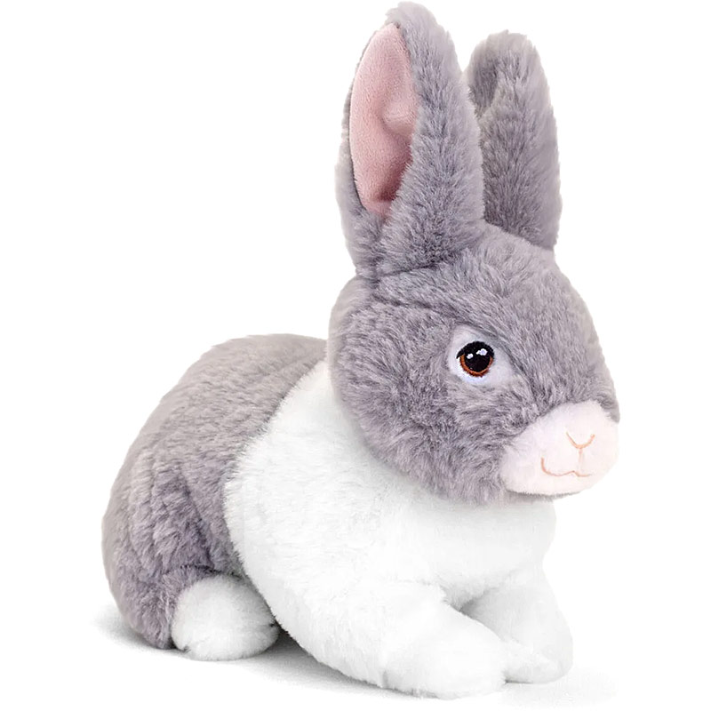 Keeleco Grey Bunny | plushpaws.co.uk