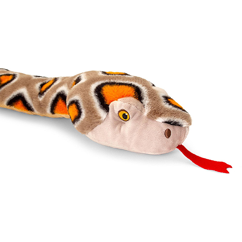 Keel Toys Keeleco Brown Snake | plushpaws.co.uk