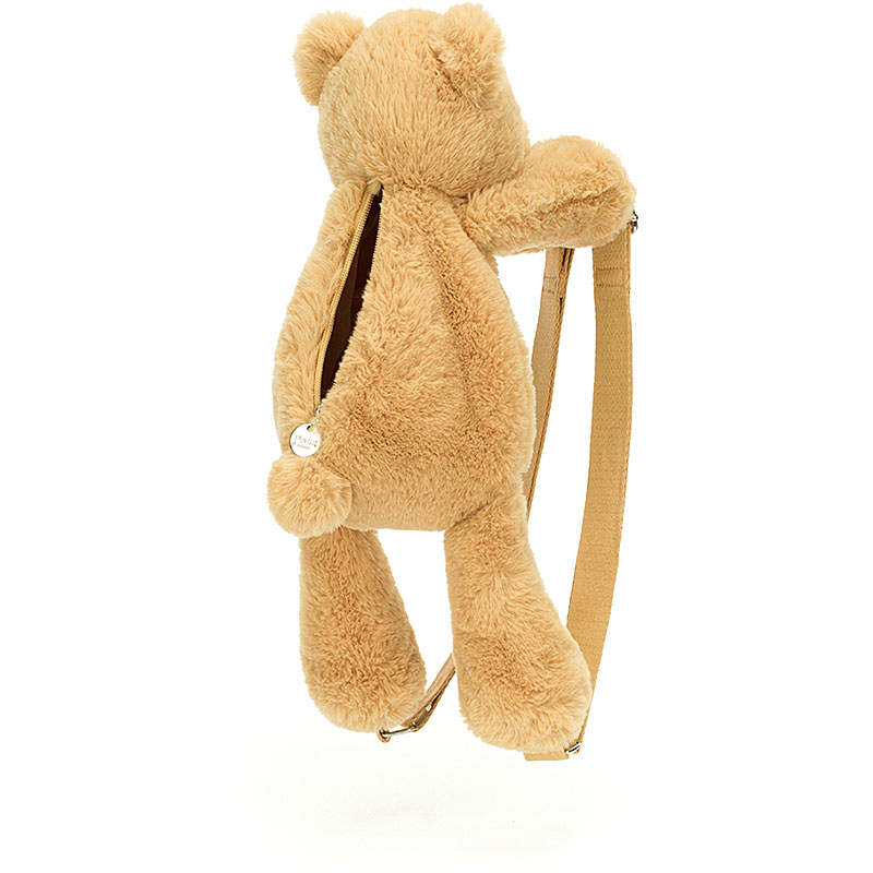 Jellycat Smudge Bear Backpack | plushpaws.co.uk