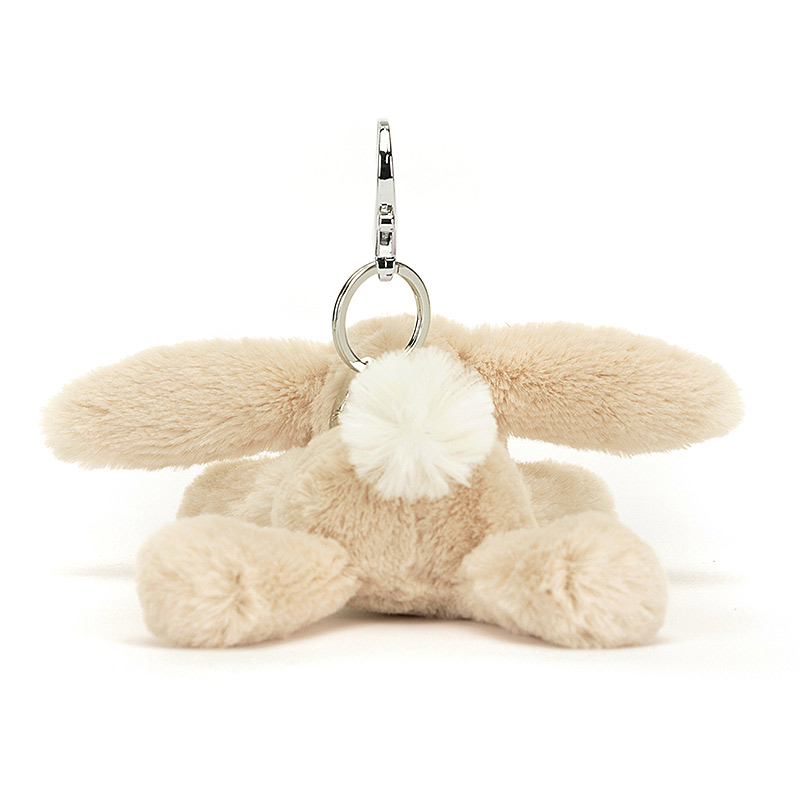 Jellycat Smudge Rabbit Bag Charm Keyring | plushpaws.co.uk