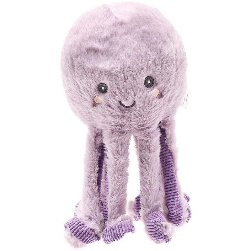 Softies Otto the Plush Lilac Octopus | plushpaws.co.uk