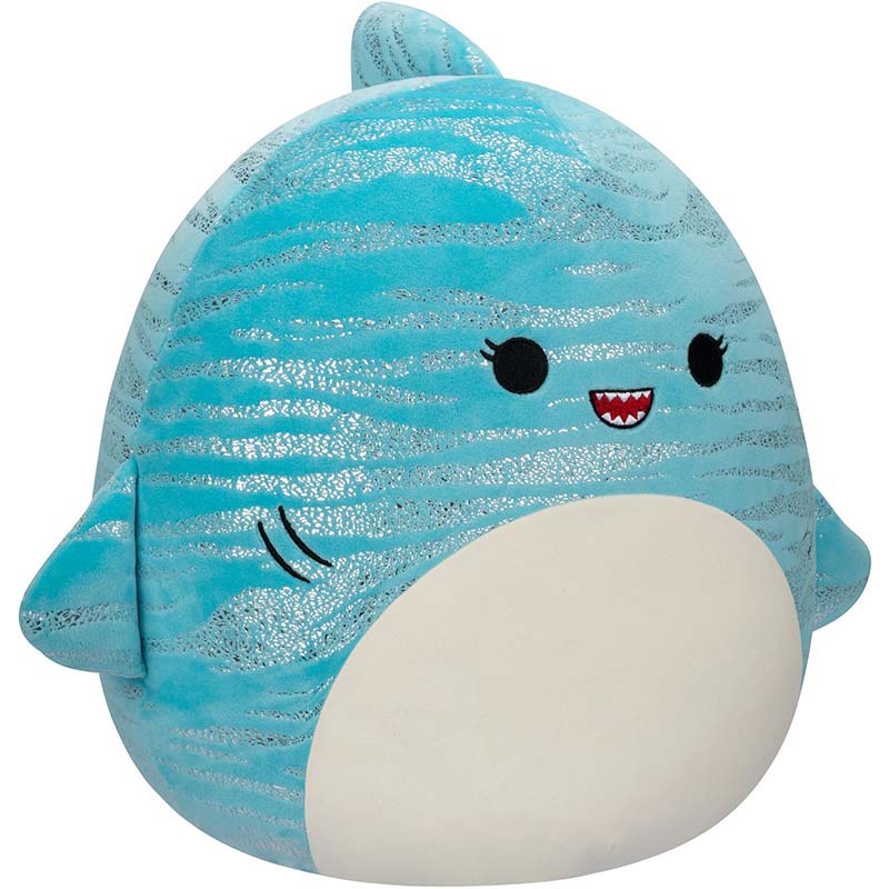 Squishmallows Lamar Blue Whale Shark | plushpaws.co.uk