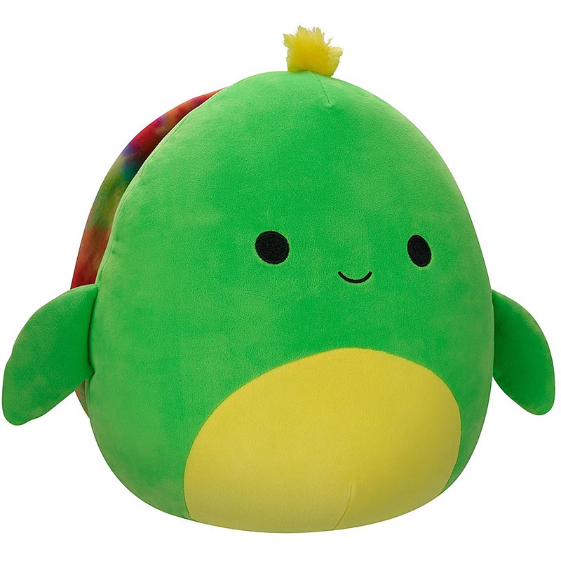 Squishmallows Lars Neon Green Turtle | plushpaws.co.uk