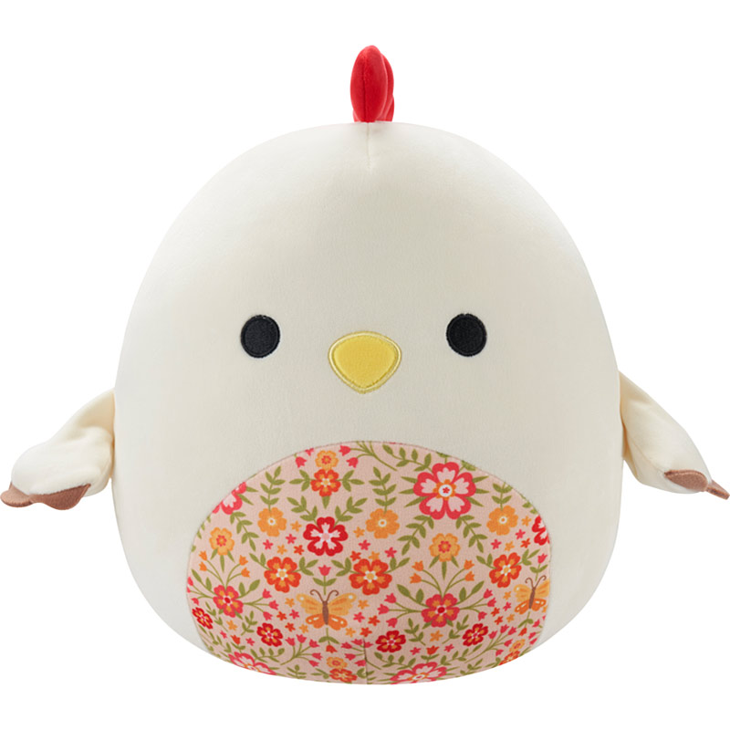Squishmallows Todd Beige Rooster | plushpaws.co.uk