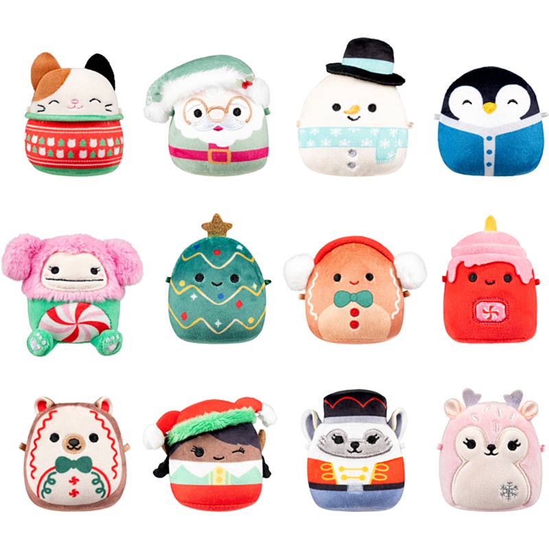Squishmallows MicroMallow 12 Day Advent Calendar | plushpaws.co.uk