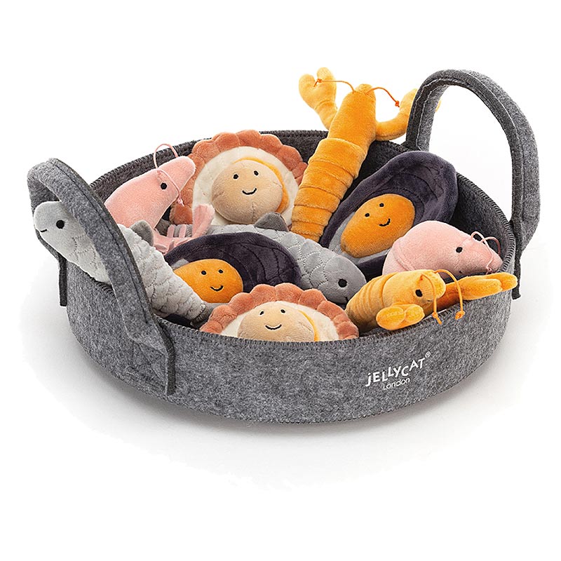 Jellycat Sensational Seafood Scallop | plushpaws.co.uk