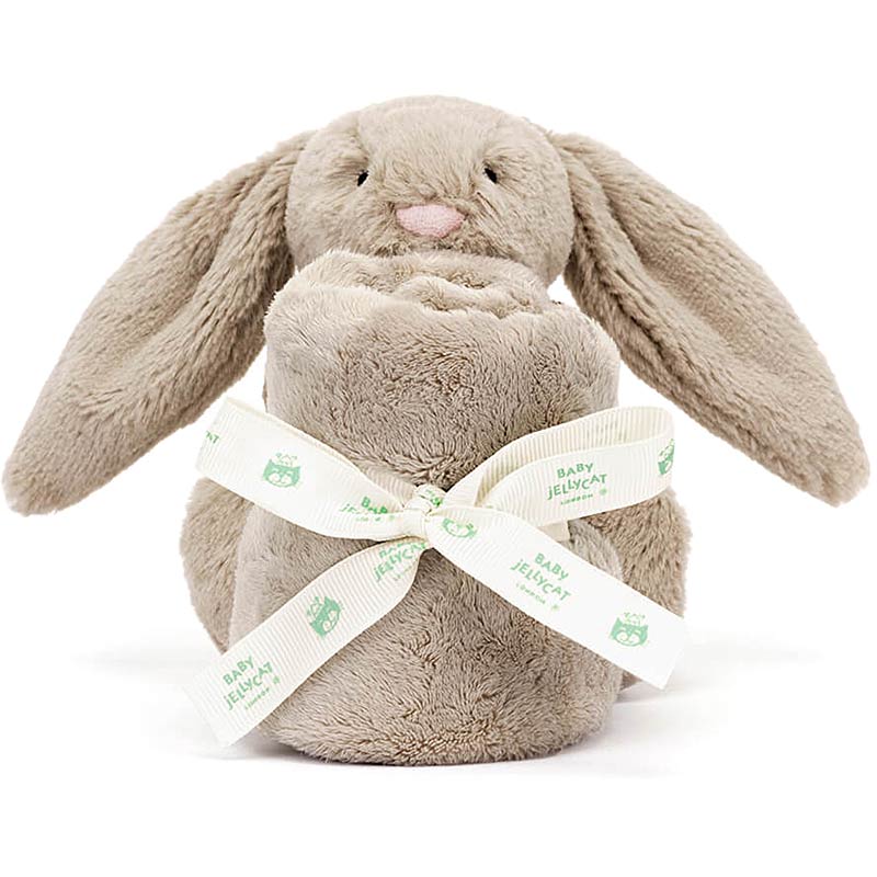 Baby Jellycat Bashful Beige Bunny Soother | plushpaws.co.uk