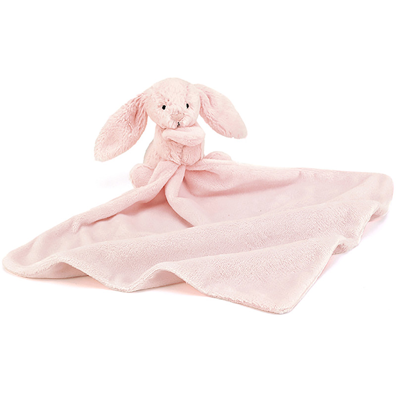 Baby Jellycat Bashful Pink Bunny Soother | plushpaws.co.uk