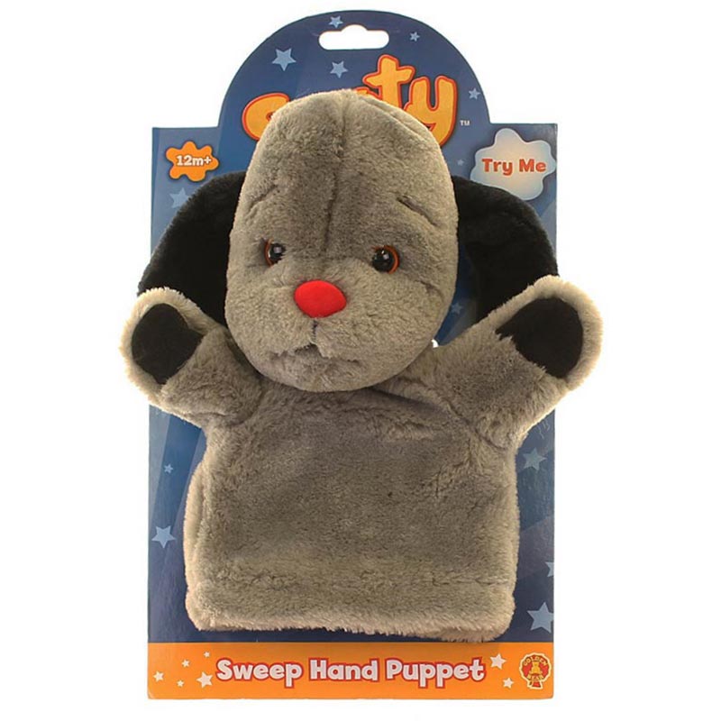 Sweep Hand Puppet | plushpaws.co.uk