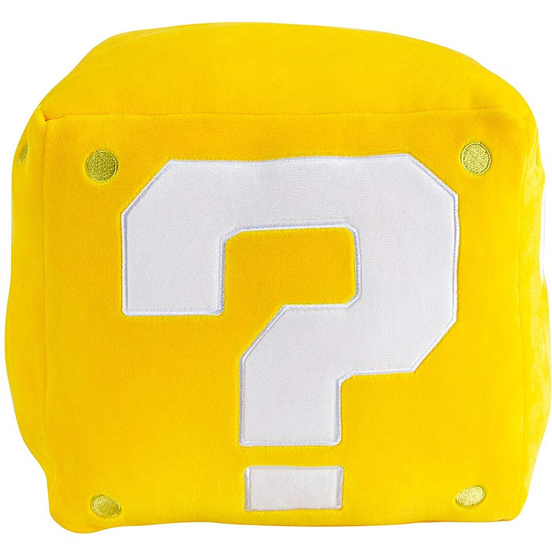 Club Mocchi Mocchi Nintendo Super Mario Question Block | plushpaws.co.uk