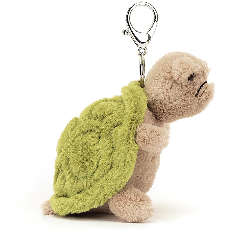Jellycat Timmy Turtle Bag Charm Keyring | plushpaws.co.uk