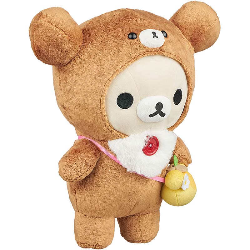 San-X Korilakkuma Chairoikoguma Kigurumi Plush | plushpaws.co.uk