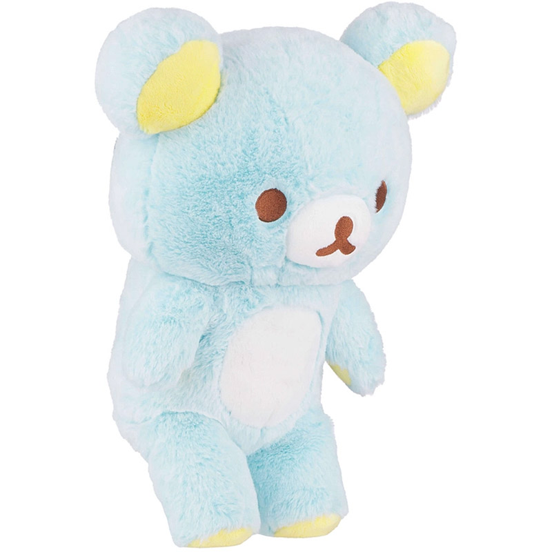 San-X Rilakkuma Blue Sherbet Long Pile | plushpaws.co.uk