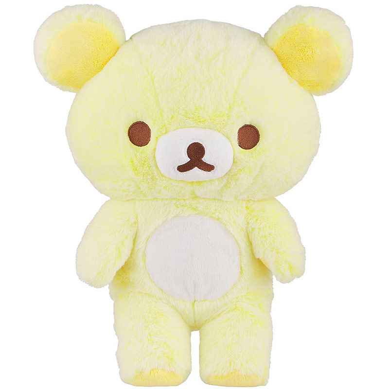 San-X Rilakkuma Yellow Sherbet Long Pile | plushpaws.co.uk